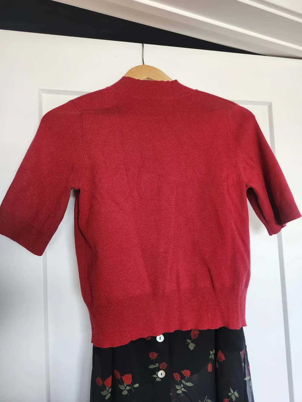 Reitmans | Tops | Reitmans Red Short Sleeve Knit Top | Poshmark